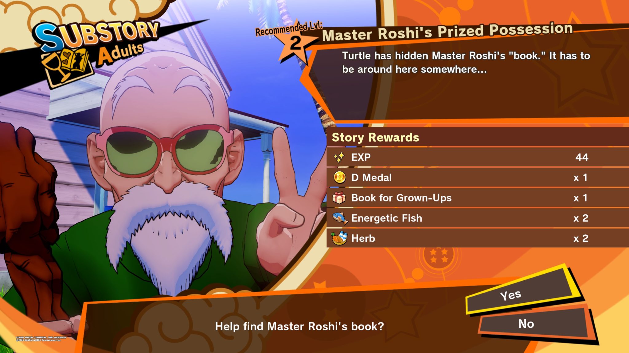 Dragon Ball Z Kakarot – Master Roshi’s Prized Possession ...