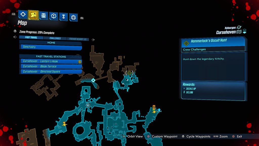 Borderlands 3 – Hammerlock’s Occult Hunt Crew Challenge ...
