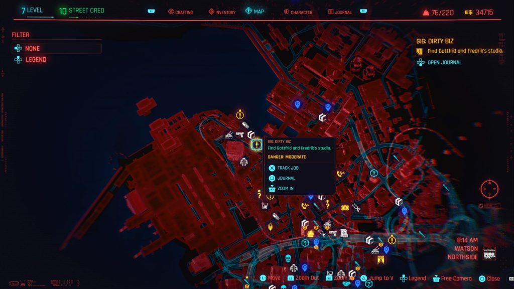 Cyberpunk 2077 – Watson Gigs Guide