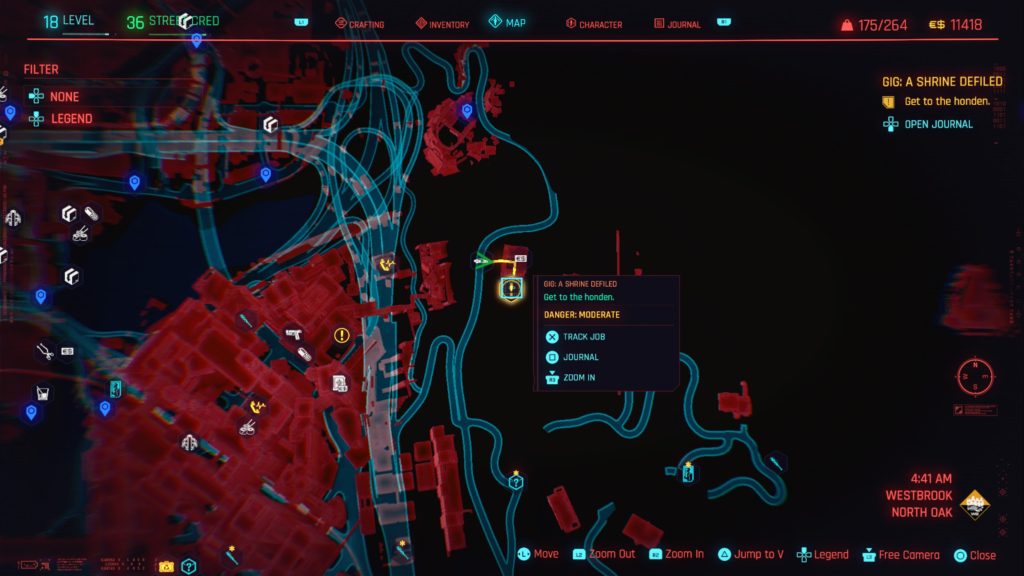 Cyberpunk 2077 – Westbrook Gigs - NightlyGamingBinge