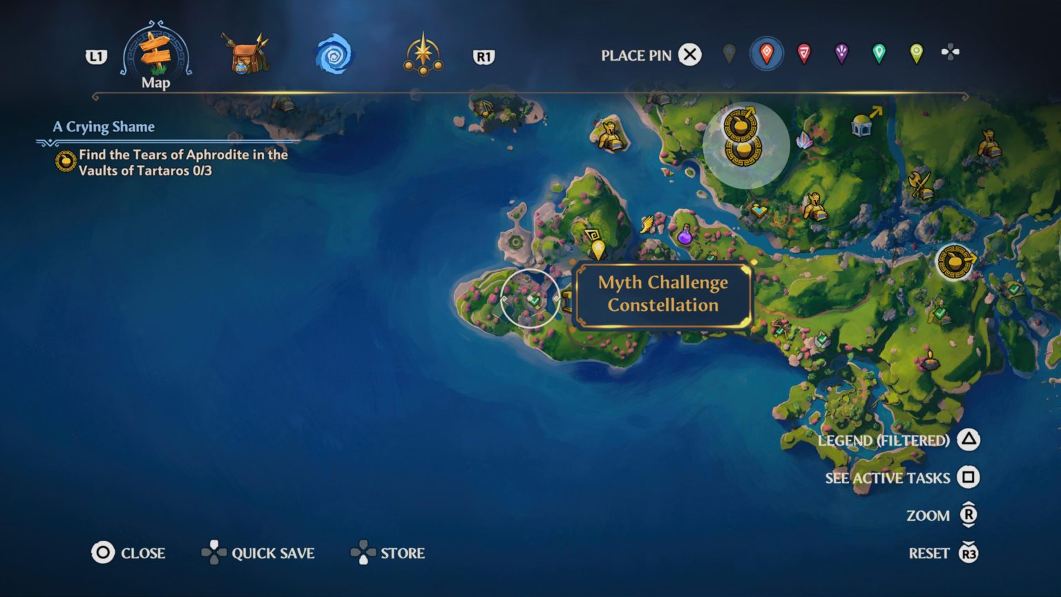 Palace of Aphrodite Constellation - NightlyGamingBinge