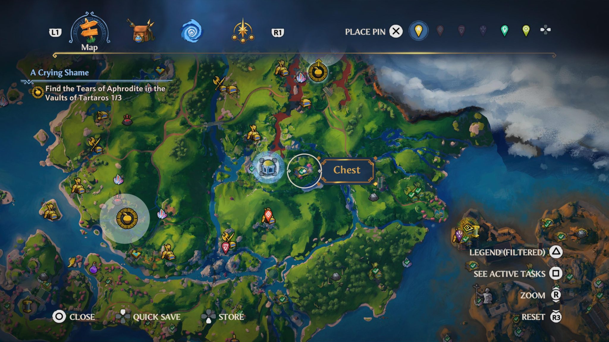 Immortals Fenyx Rising – Valley of Eternal Spring Chest Locations ...