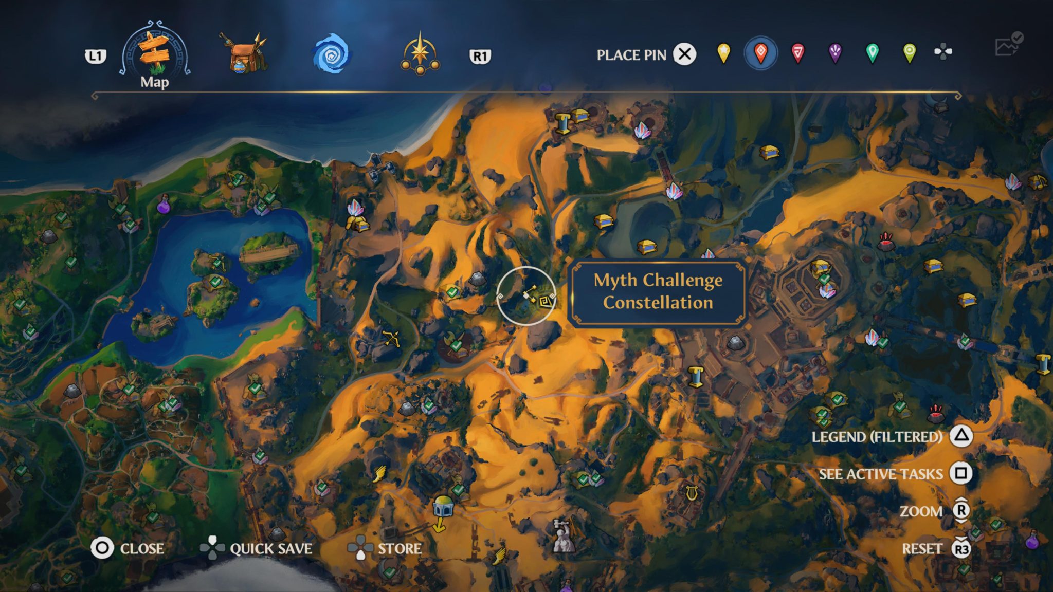 Immortals Fenyx Rising – The Forgelands Constellation Myth Challenge ...