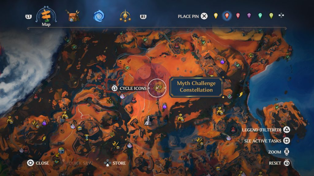 Immortals Fenyx Rising – War’s Den Constellation Myth Challenge ...