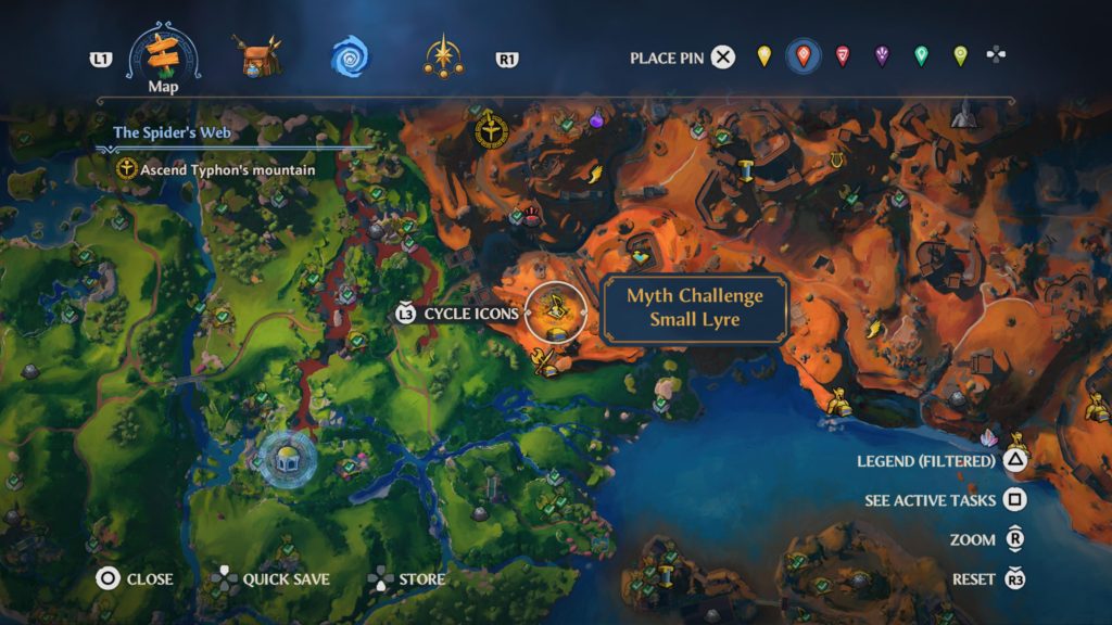 Immortals Fenyx Rising – War’s Den Lyre Myth Challenges ...