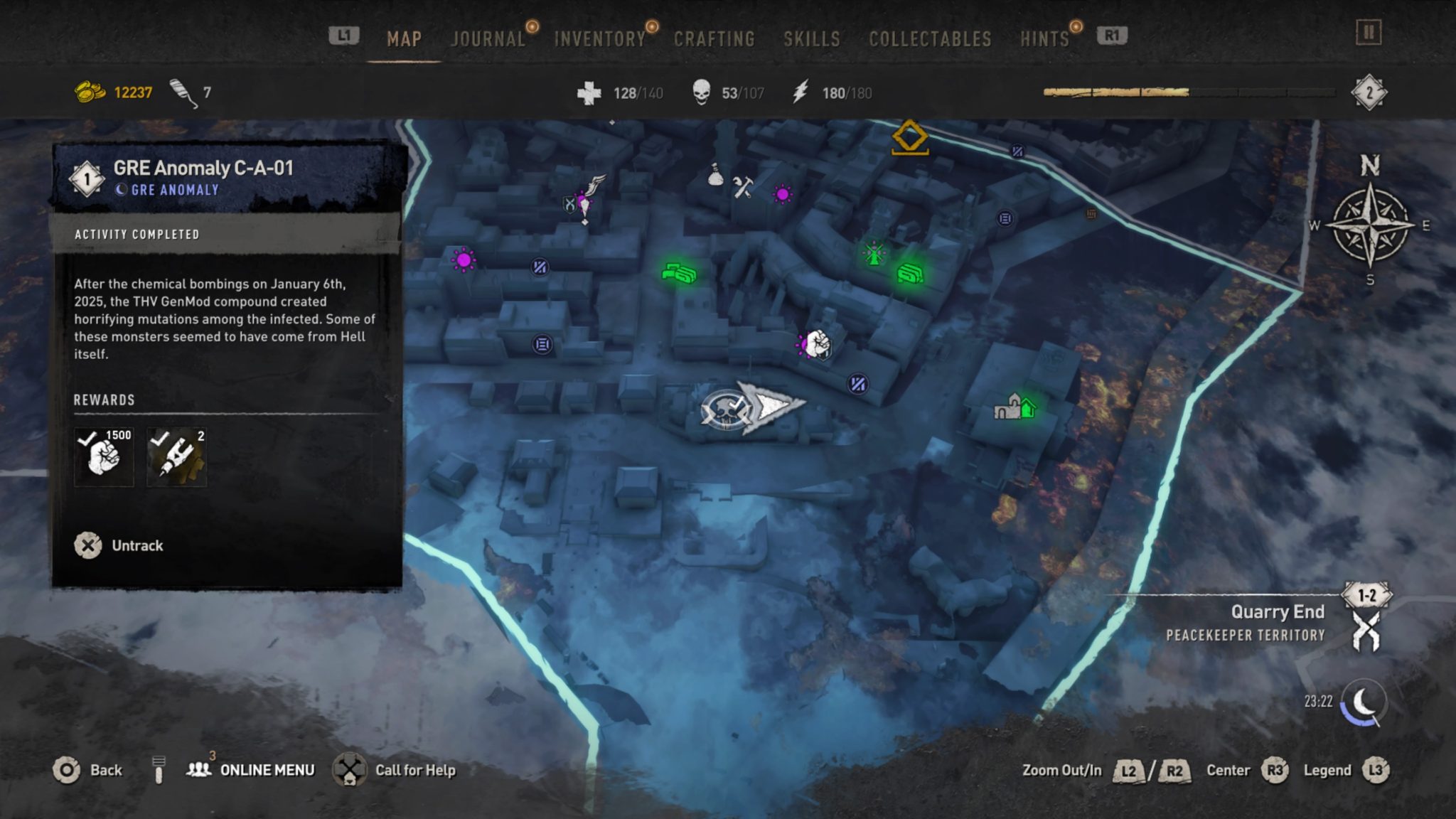 Dying Light 2 – GRE Anomaly Locations - NightlyGamingBinge