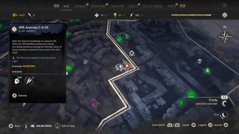 Dying Light 2 – GRE Anomaly Locations - NightlyGamingBinge