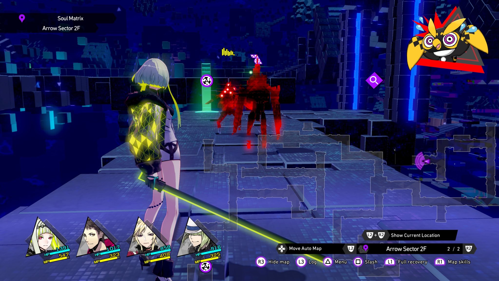 Soul Hackers 2 Arrow Sector Cleanup 2 Nightlygamingbinge