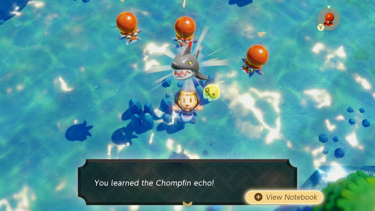 The Legend of Zelda: Echoes of Wisdom | Chompfin Echo Guide