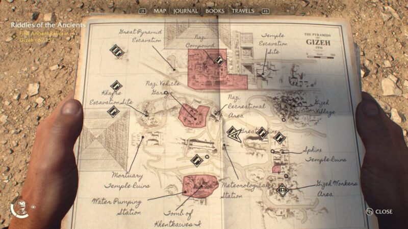 Gizeh Riddles of the Ancients | Indiana Jones