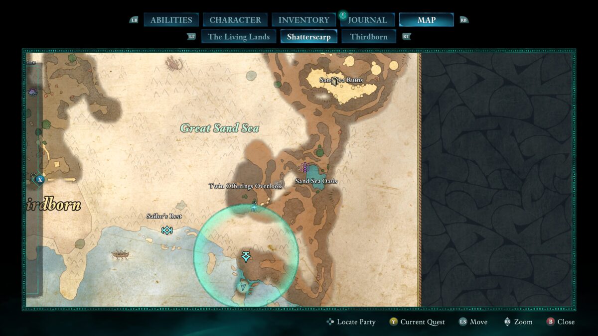 Mapping the Living Lands: Shatterscarp | Avowed