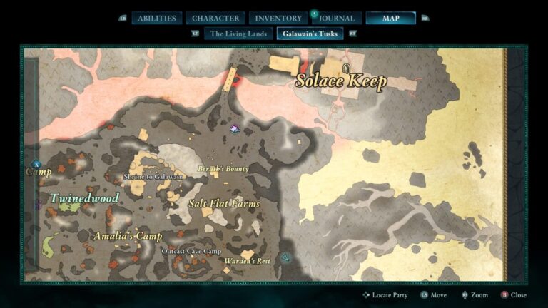 Ancient Arrowhead Treasure Map | Avowed