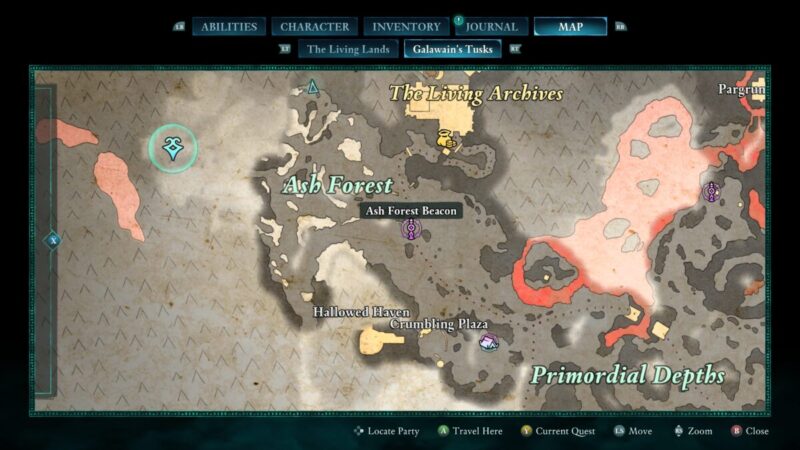 The Blade that Hungers Treasure Map | Avowed