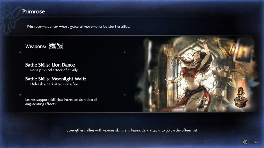 An Encounter with Primrose Walkthrough – Octopath Traveler 0