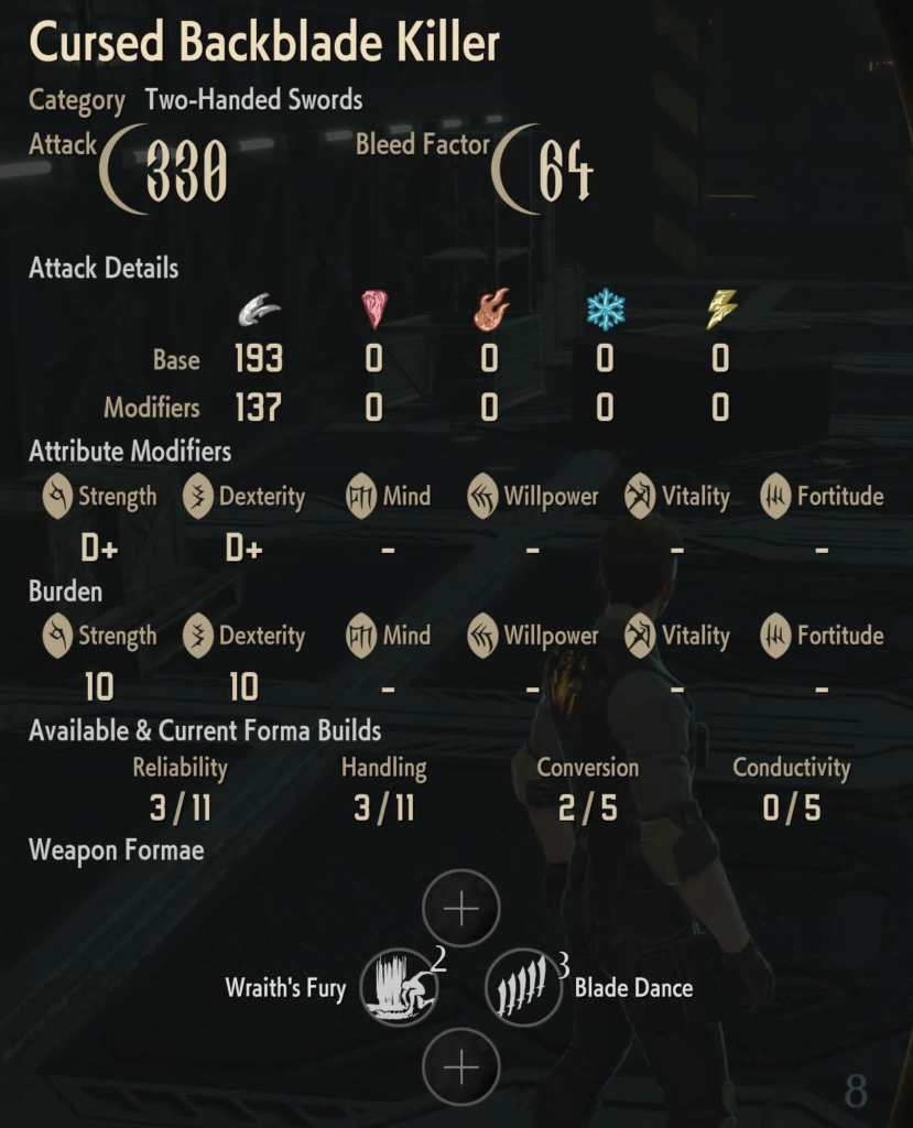 Code Vein II Two-Handed Swords: Weapons Guide & Overview