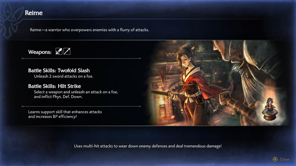 An Encounter with Reime Walkthrough – Octopath Traveler 0